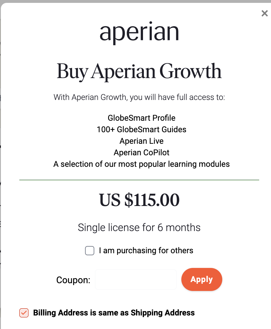 Upgrading Your Aperian Account – Aperian Help Center