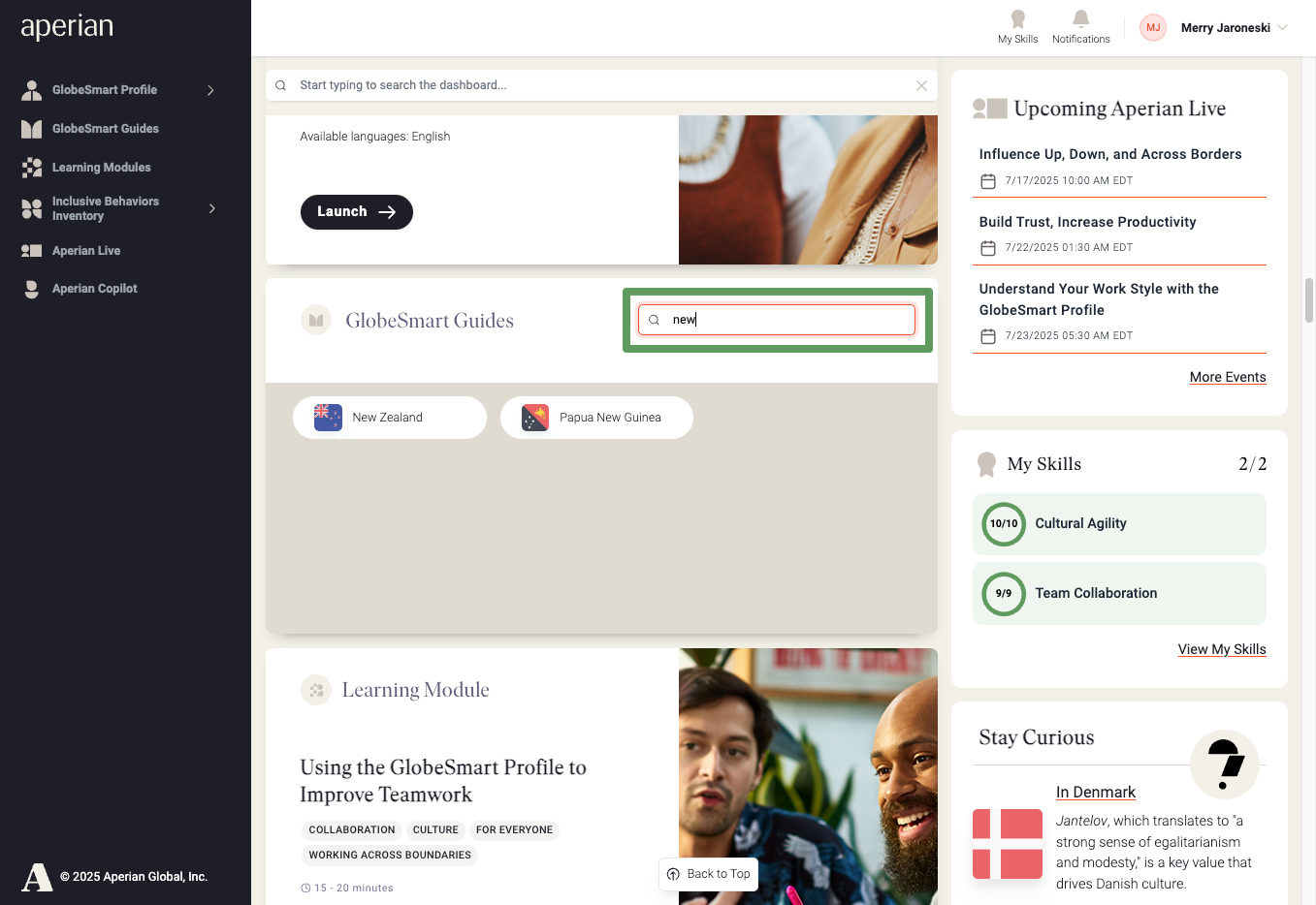 Navigating GlobeSmart Guides – Aperian Help Center